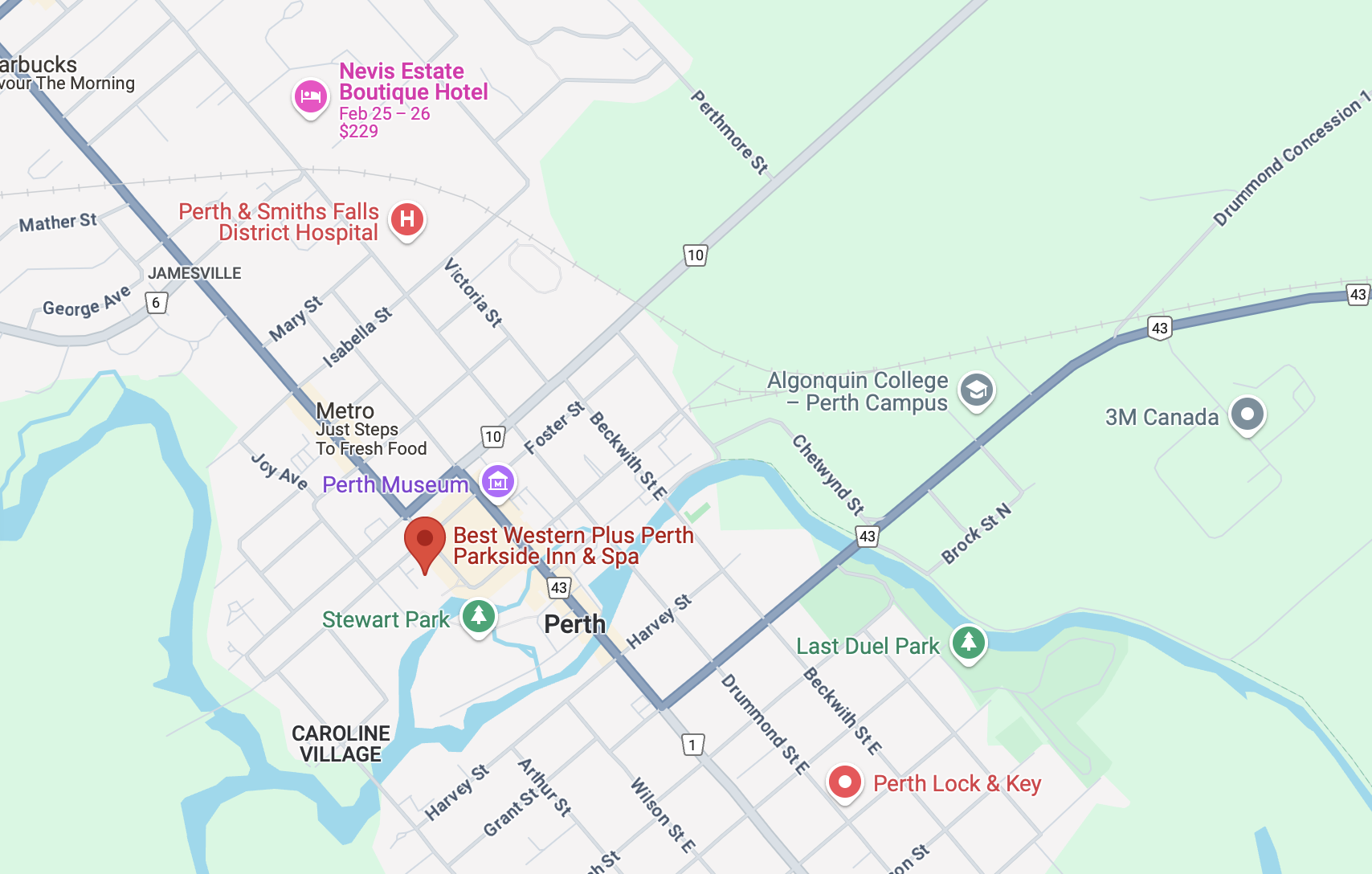 Thank You - Perth Parkside Hotel & Spa